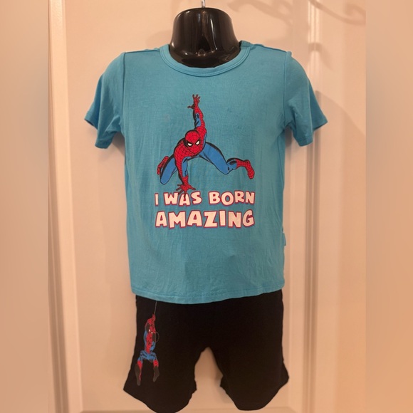 Posh Peanut | Matching Sets | Posh Peanut Spiderman Tee And Shorts Set ...